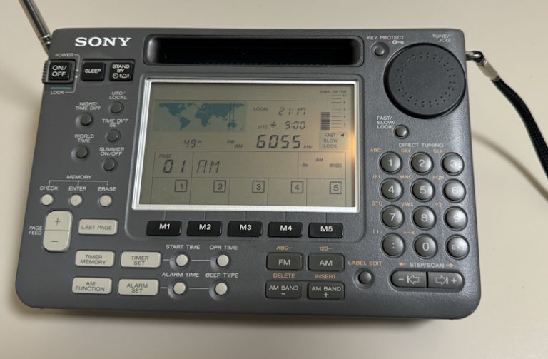 往年の名機 SONY ICF-SW55 - イエスタディズ